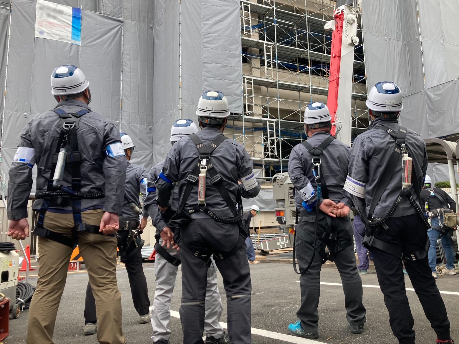 合同安全衛生パトロールを実施しました - 東京仮設ビルト株式会社